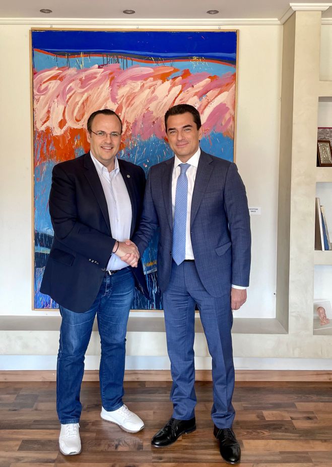 Συνάντηση με τον Υπουργό Ανάπτυξης Κώστα Σκρέκα είχε ο Πλάτων ...