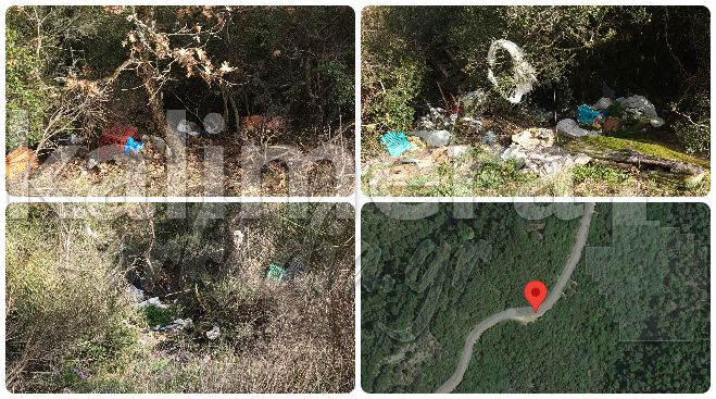 Καταγγελία για σκουπίδια στον χωματόδρομο που οδηγεί στον ποταμό ...