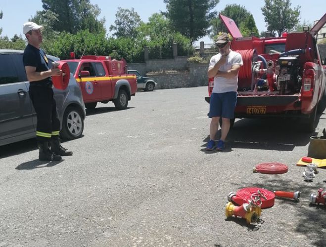 Επιτυχημένη εκπαιδευτική ημερίδα δασοπυρόσβεσης στο σχολείο της Ασέας ...