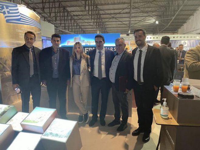 Στα εγκαίνια της έκθεσης Πελοπόννησος EXPO 2022 ο Νίκος Τσιαμούλος ...
