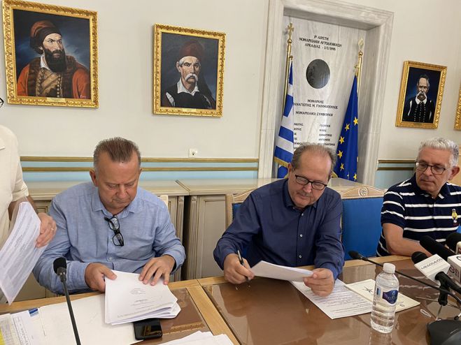 Έργα 1,2 εκ. ευρώ για την Αρκαδία υπέγραψε ο περιφερειάρχης ...
