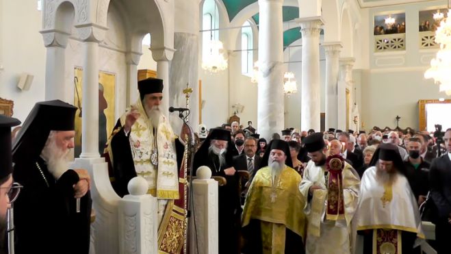 Ενθρονίστηκε ο νέος Μητροπολίτης Ηλείας Αθανάσιος (από την Κοντοβάζαινα ...
